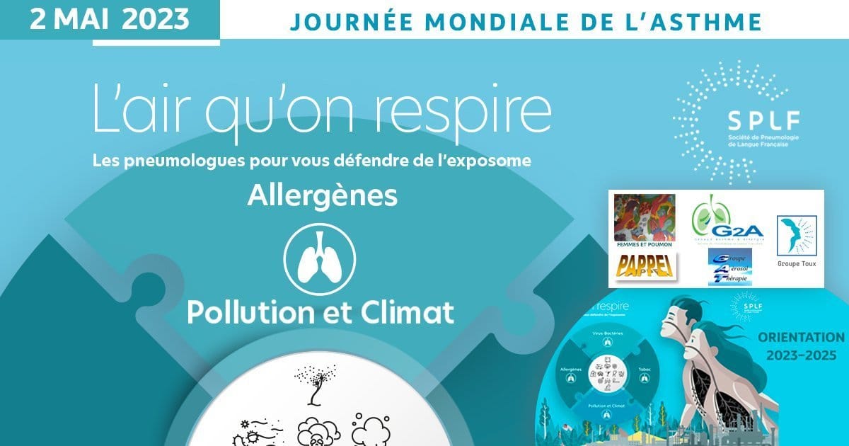 Journée mondiale de l'asthme - Société de Pneumologie de Langue Française